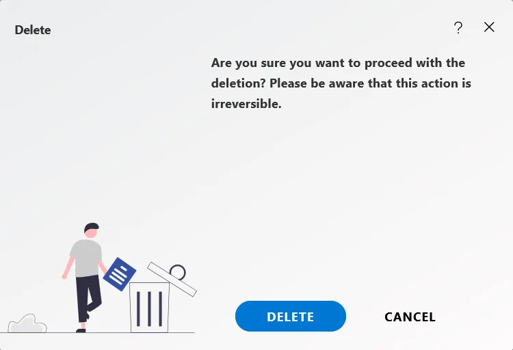 Delete File Type | AIV