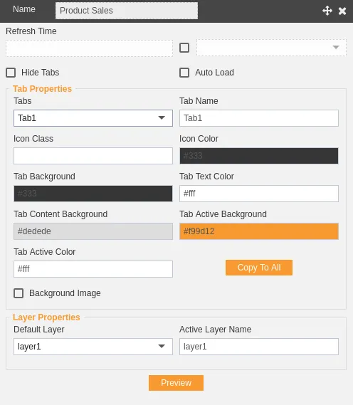 Dashboard Settings | AIV
