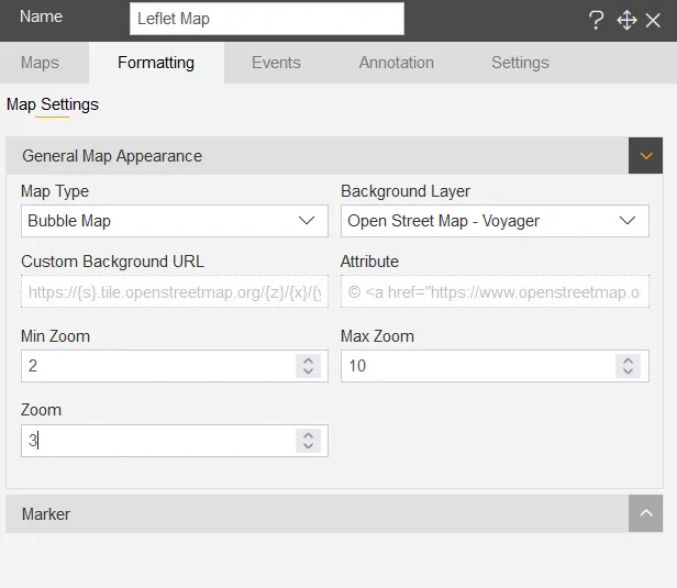 General Map Appearance of Leflet Map | AIV