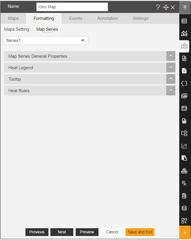 Map Series General Properties | AIV